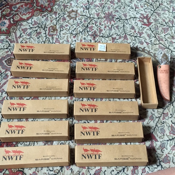 Sarge NWTF | Kitchen | National Wild Turkey Federation Knives Sheath ...